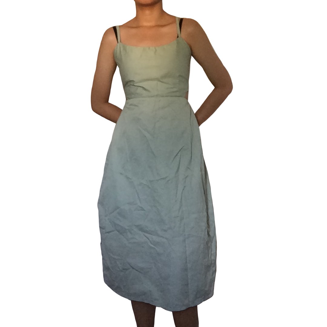 Sunny String Backless Midi Dress, Women's Fashion, Dresses & Sets ...