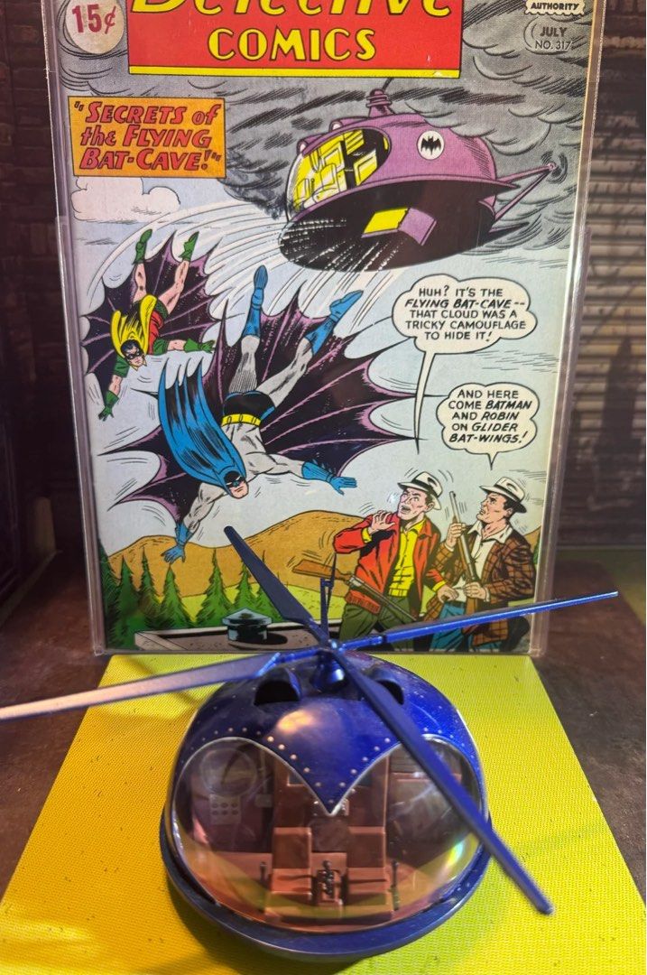The Flying Batcave Batman Eaglemoss DC #186 Diecast Metal 1:43 Scale ...