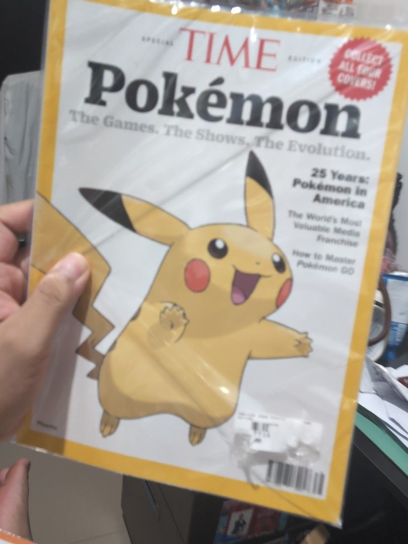 Time Magazine Pokemon Special Edition, Hobbies & Toys, Books ...
