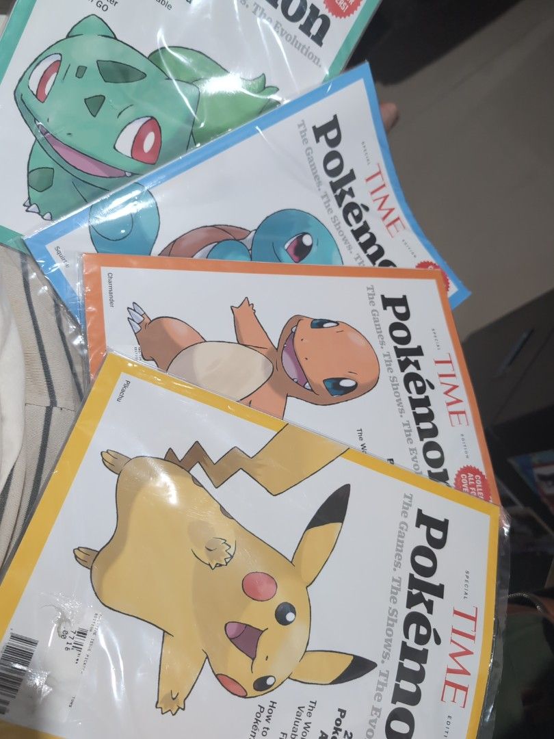 Time Magazine Pokemon Special Edition, Hobbies & Toys, Books ...