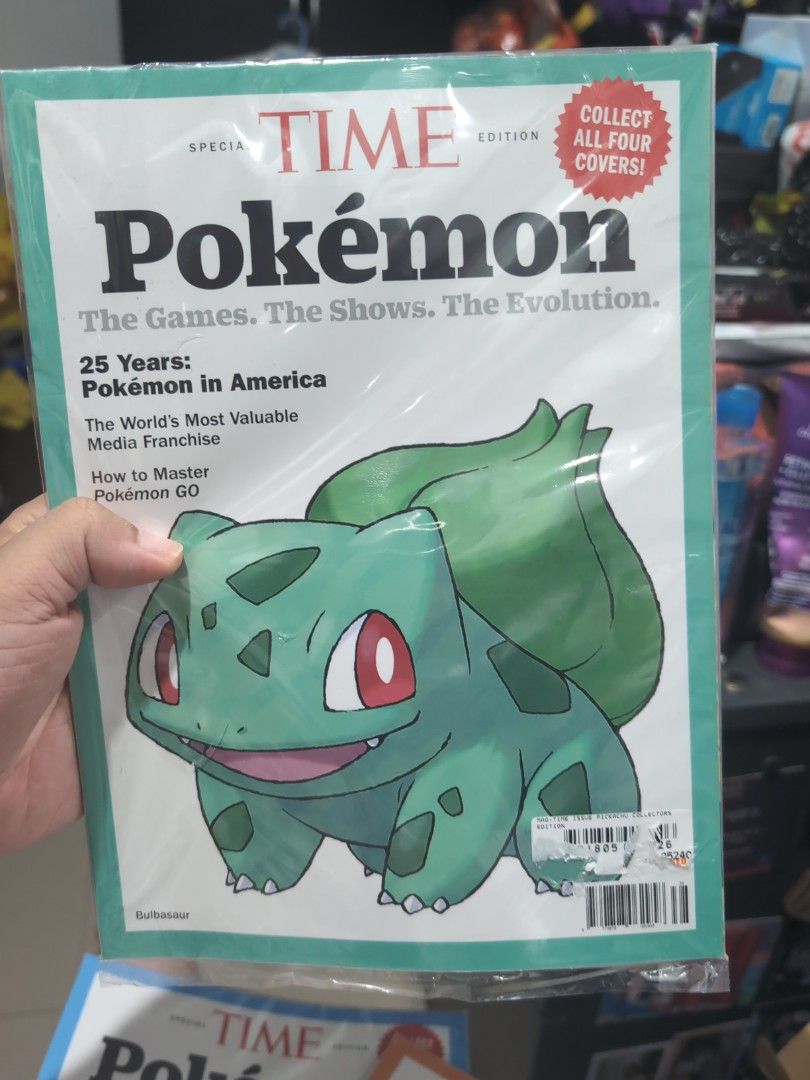 Time Magazine Pokemon Special Edition, Hobbies & Toys, Books ...