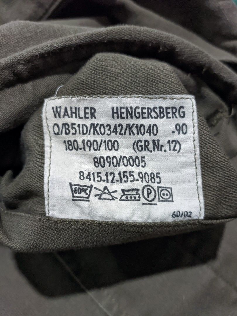 Vintage 90's German Military Training Field Jacket, Men's Fashion ...