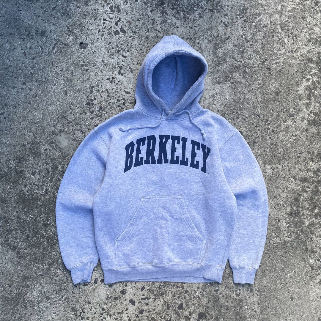 Vintage UC Berkeley Heavyweight Hoodie, Men's Fashion, Coats, Jackets ...