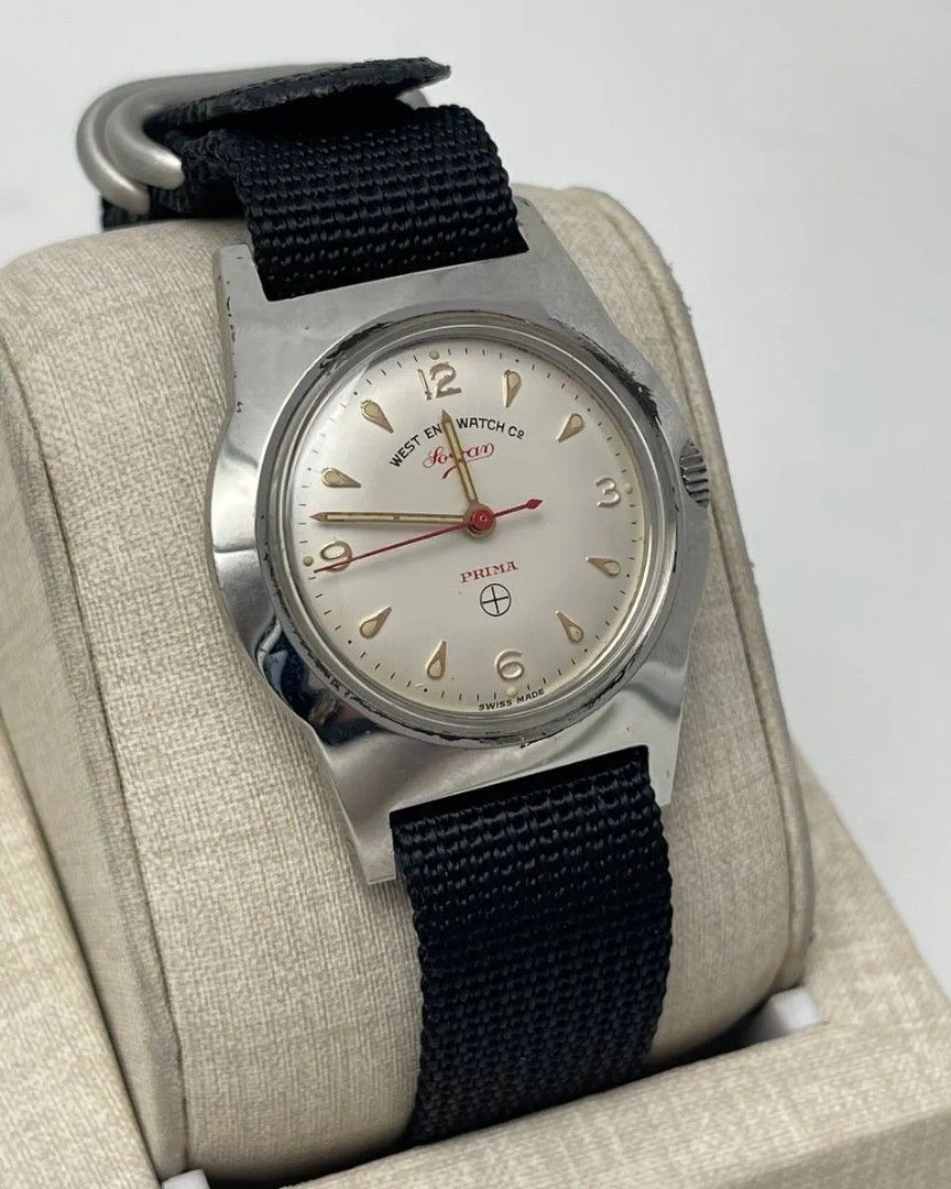 Vintage West End Watch Co Sowar Prima White Dial, Luxury, Watches on ...