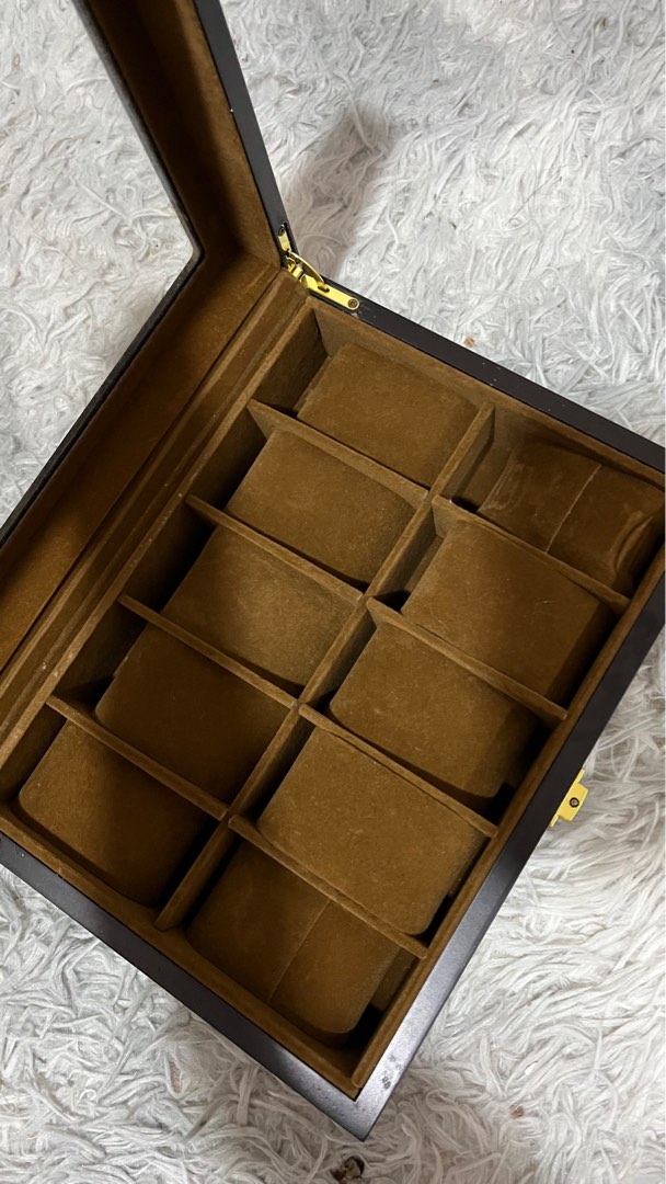 watch box, Men's Fashion, Watches & Accessories, Accessory holder, box ...