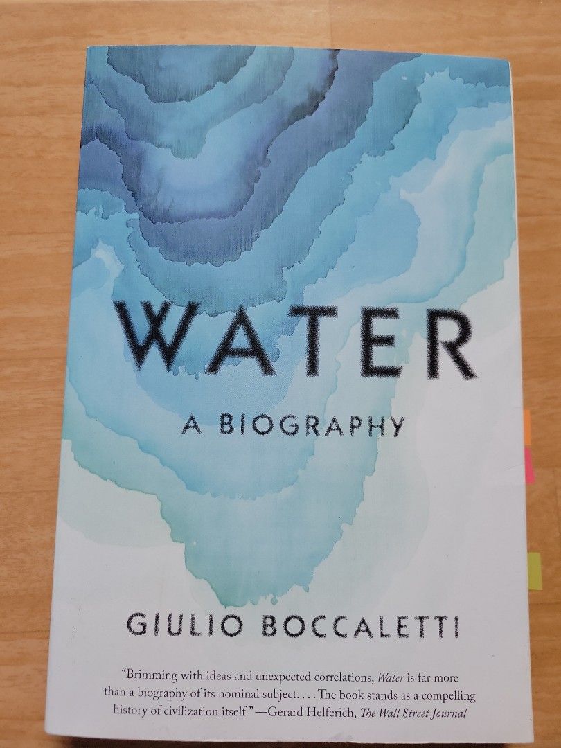 Water - Giulio Boccaletti, Hobbies & Toys, Books & Magazines ...