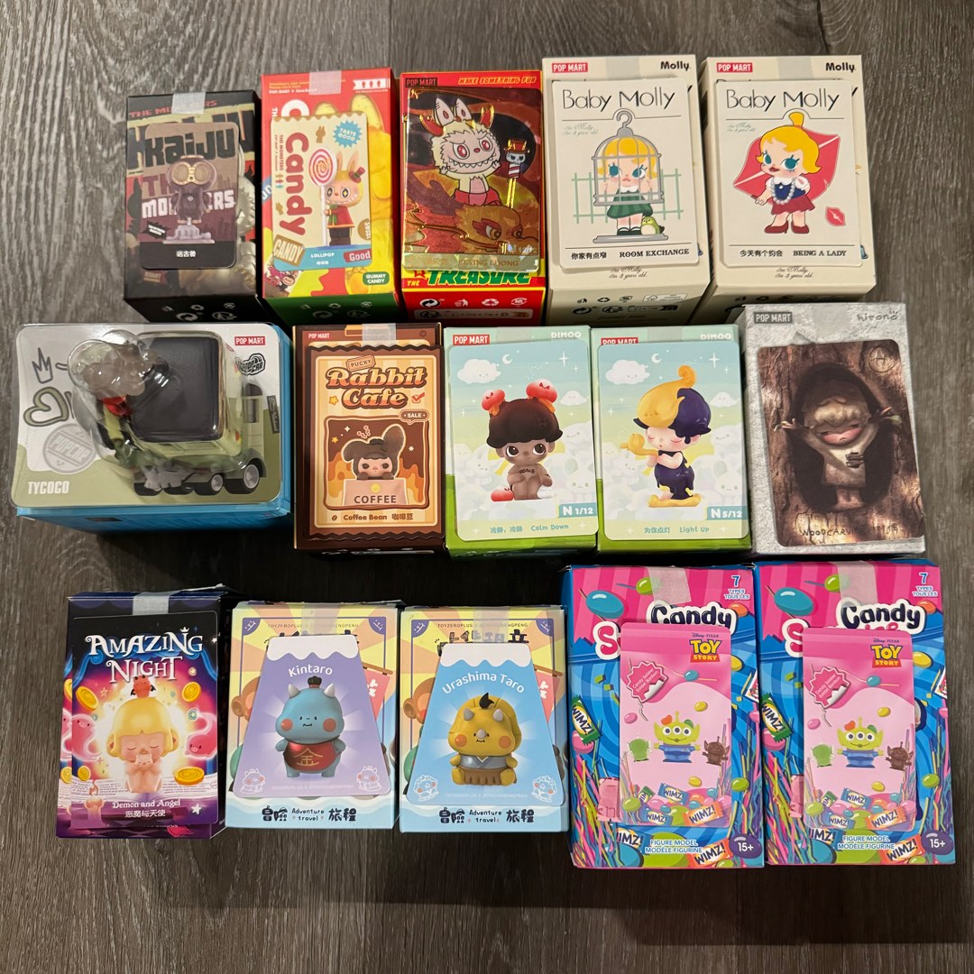 WTS/WTT: Popmart Labubu Baby Molly Dimoo By Your Side Pucky Rabbit Cafe ...