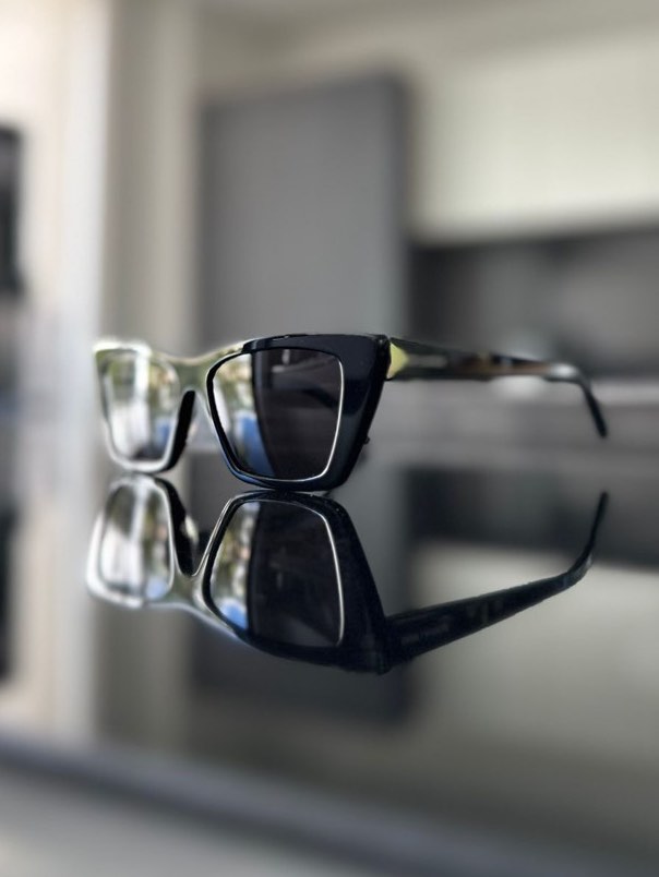 YSL SAINT LAURENT SL 276 MICA black cat eye sunglasses, Women's Fashion ...