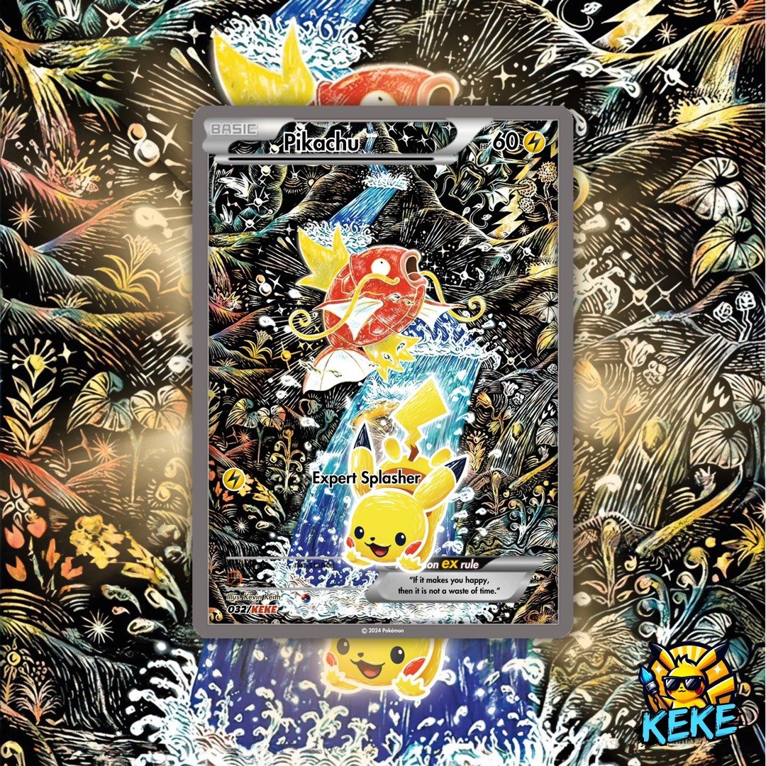 032/KEKE - Pikachu (Expert Splasher), Hobbies & Toys, Toys & Games on ...