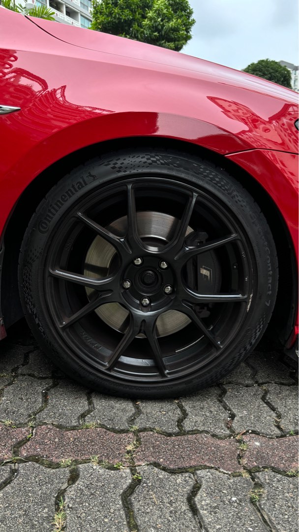 18 inch SSR GTX02 5x112, Car Accessories, Tyres & Rims on Carousell