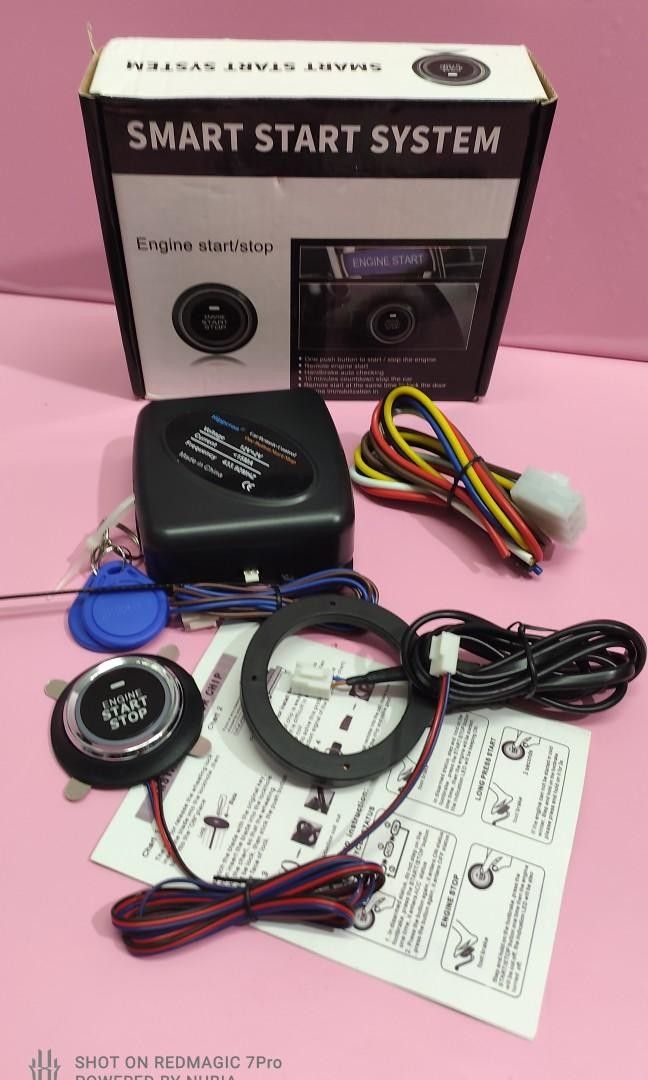 ☎️65955955、 全新貨品、SMART START SYSTEM、12V RFID 發動機鎖防盜一鍵遙控汽車啟動系統、實物圖片(只此一件 ...