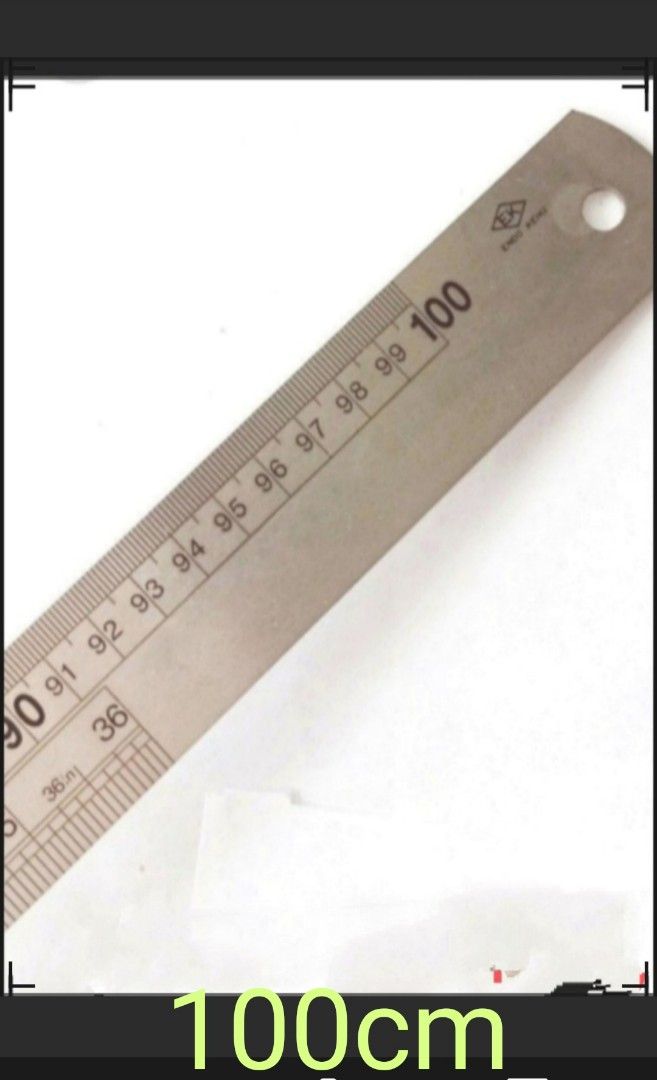 100cm 日本 ENDO KEIKI 罕見 特長 不銹鋼 直尺 間尺 適合 製造業 工程界 畫則 Stainless Steel ruler ...