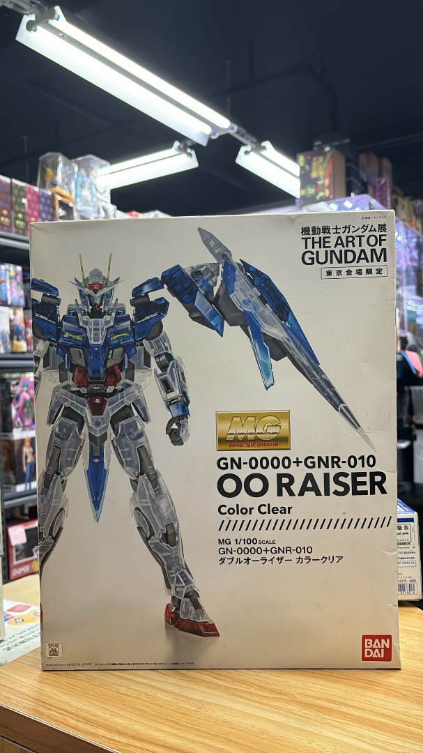全新 GN 0000 GNR 010 00 Raiser Color Clear MG 1/100 Bandai 機動戰士 高達 透明色 東京 ...