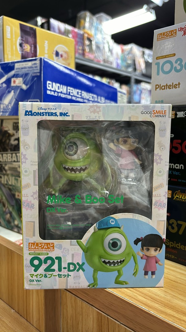 全新 Nendoroid Series Goodsimle Good Smile Company GSC Monsters INC Pixar Mike Boo Set 921-DX 大眼仔 ...