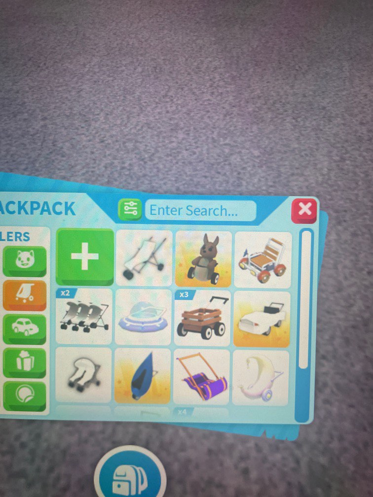 adopt me strollers, Video Gaming, Gaming Accessories, In-Game Products ...