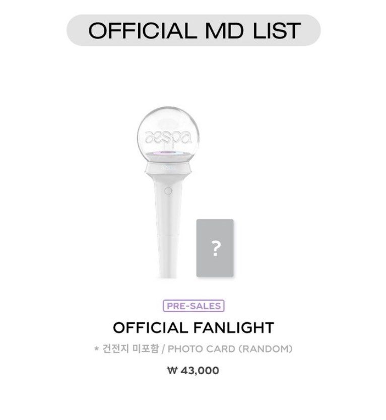 AESPA 2024 Live Tour SYNK Parallel Line Official MD Goods, Hobbies ...