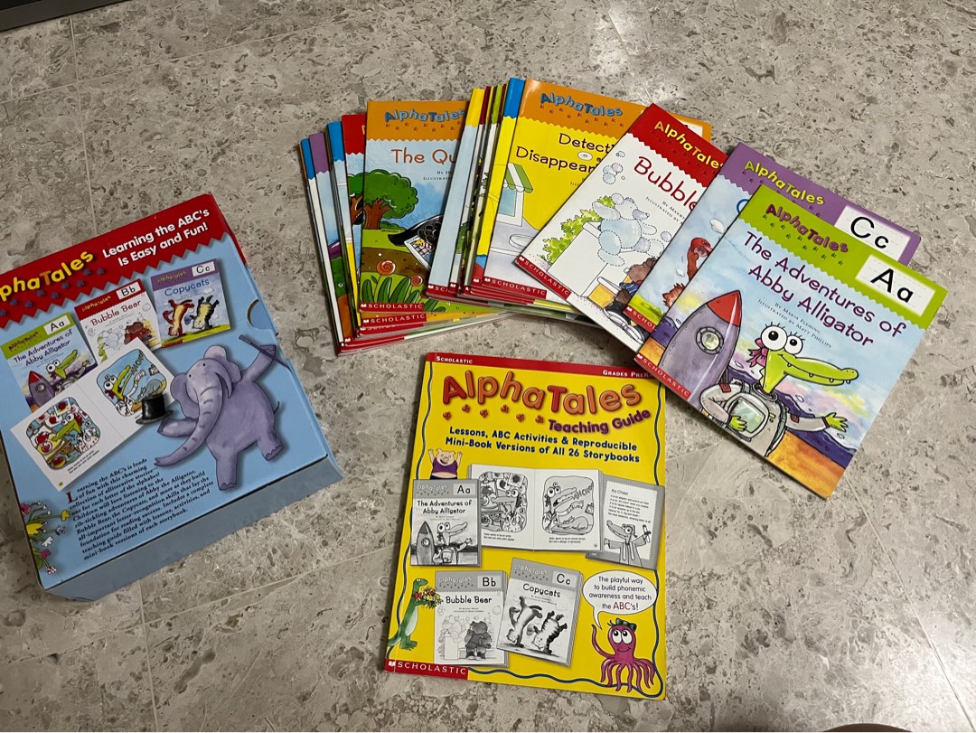 AlphaTales Box Set Scholastic, Hobbies & Toys, Books & Magazines ...