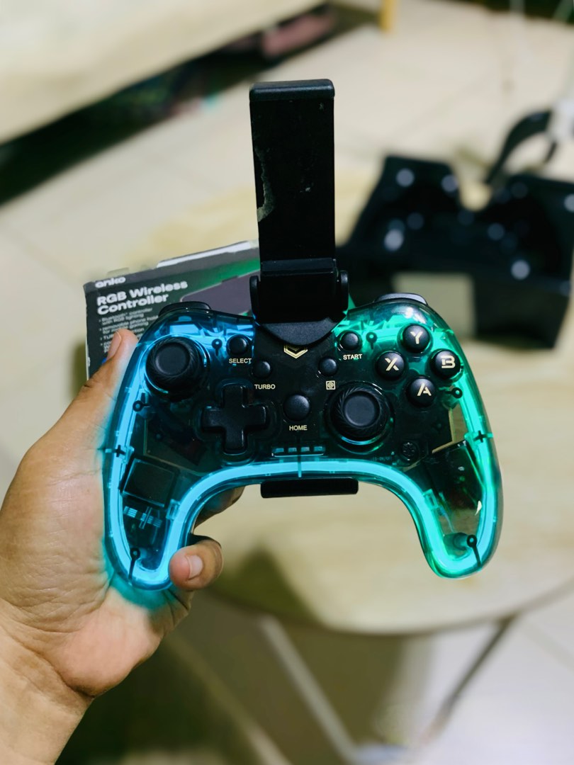 Anko RGB Wireless Controller 🎮 (Brandnew w/ Box) , Video Gaming, Gaming ...