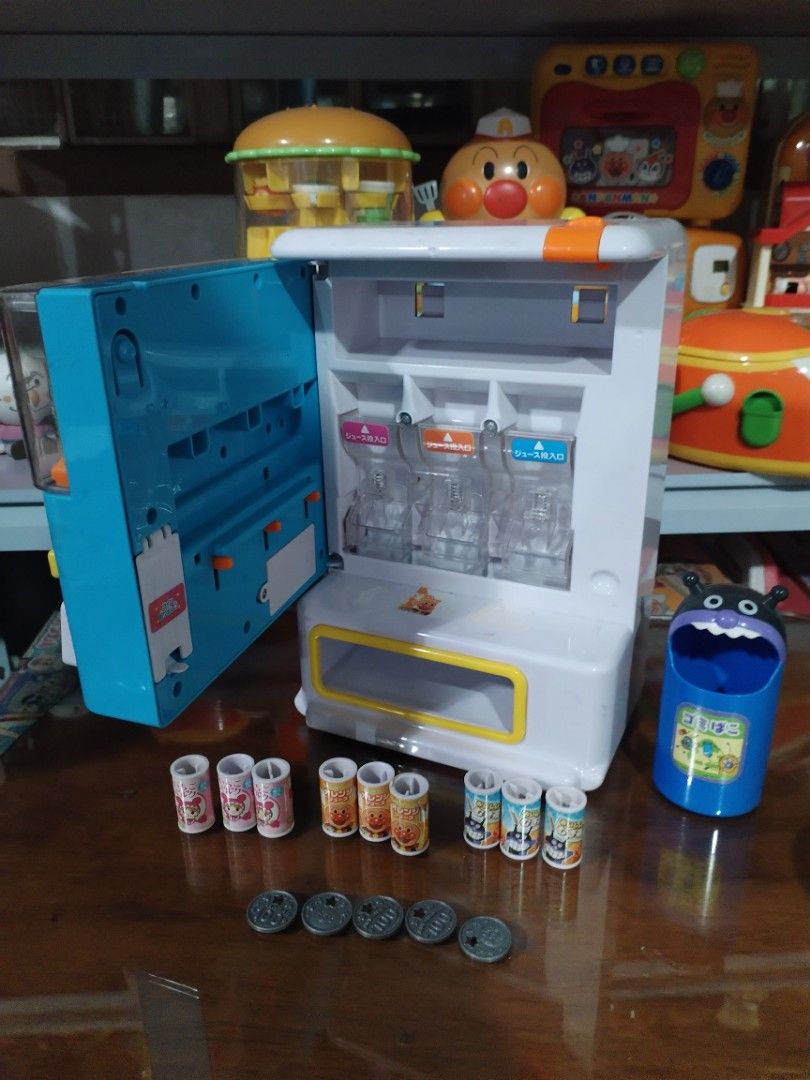 Anpanman Vending Machine, Hobbies & Toys, Toys & Games on Carousell