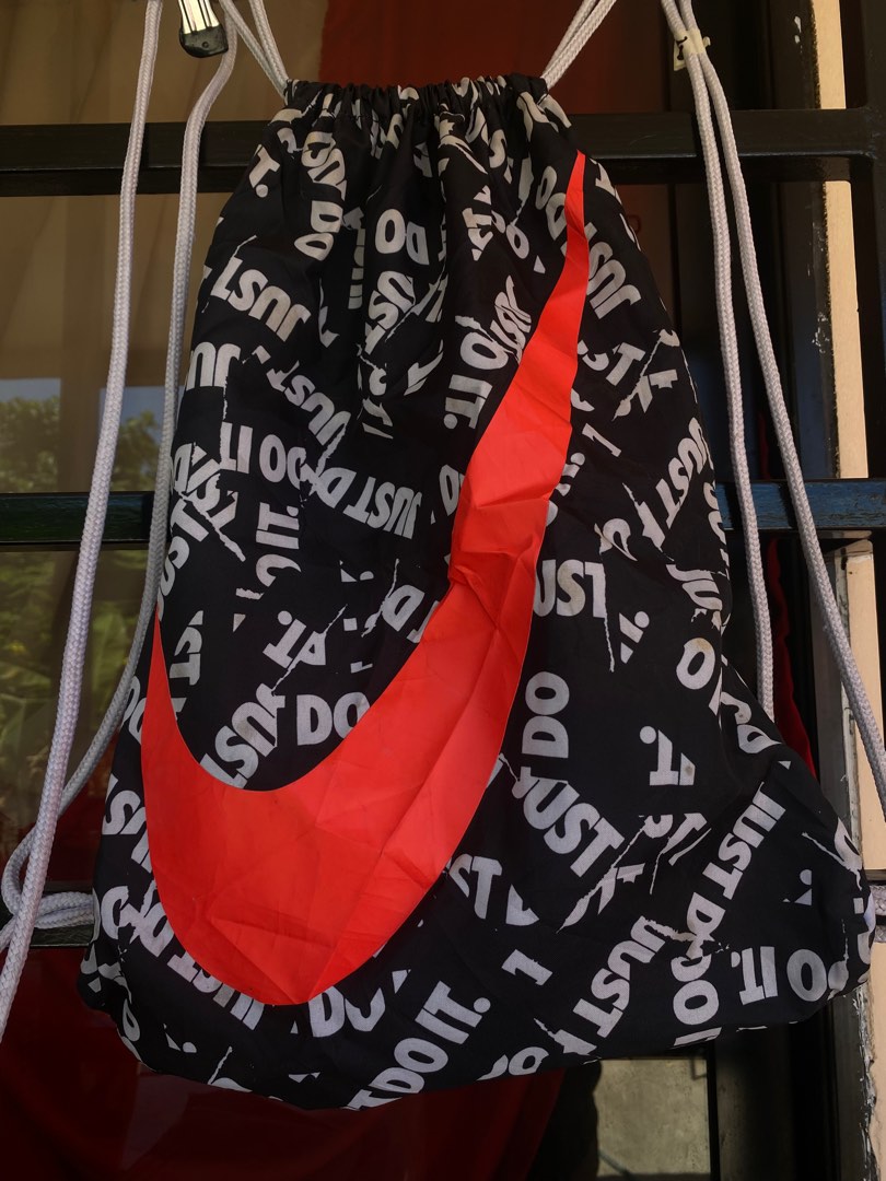 AOP Nike string bag, Men's Fashion, Bags, Backpacks on Carousell