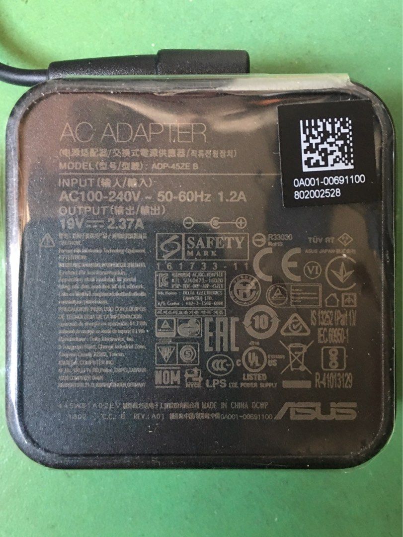 全新 ASUS 19V 2.37A 4mm 45W ADP-45ZE B Power Adapter 充電器 火牛, 電腦＆科技, 電腦周邊及 ...