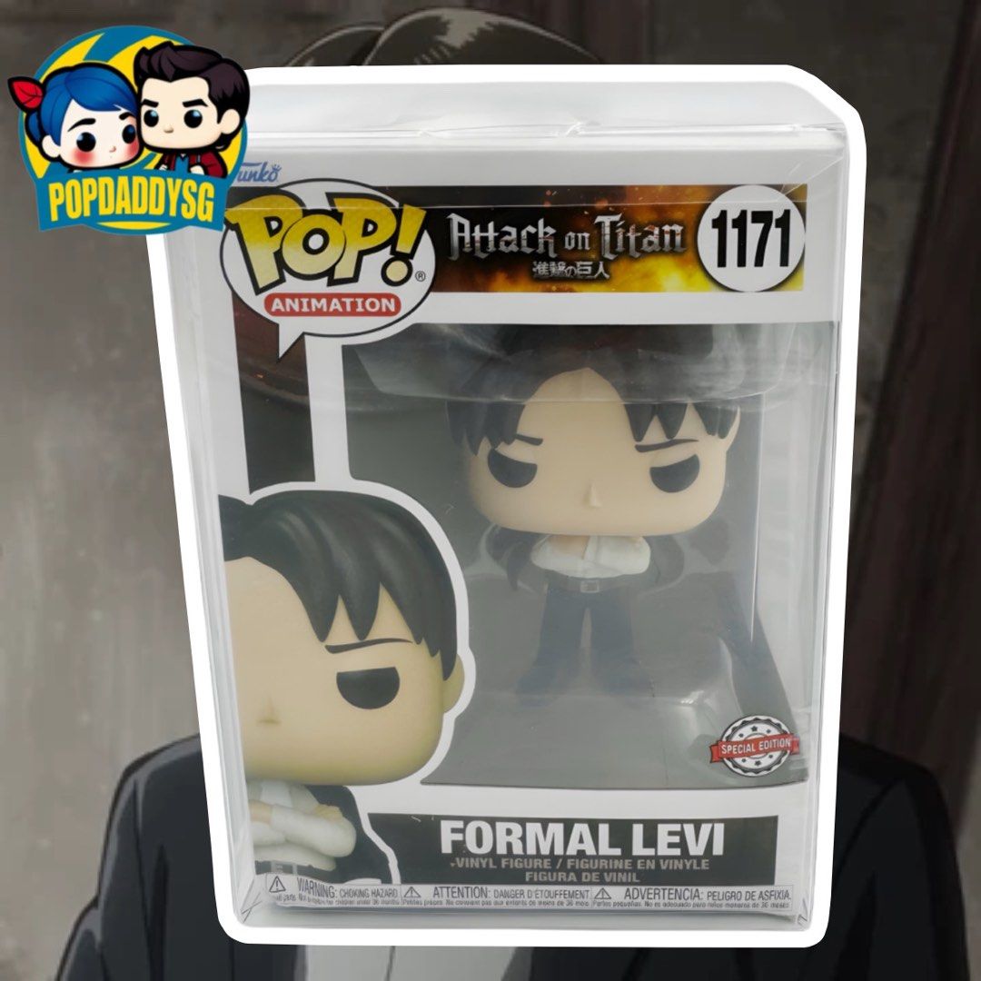 Attack on Titan - Formal Levi Funko Pop!, Hobbies & Toys, Memorabilia ...