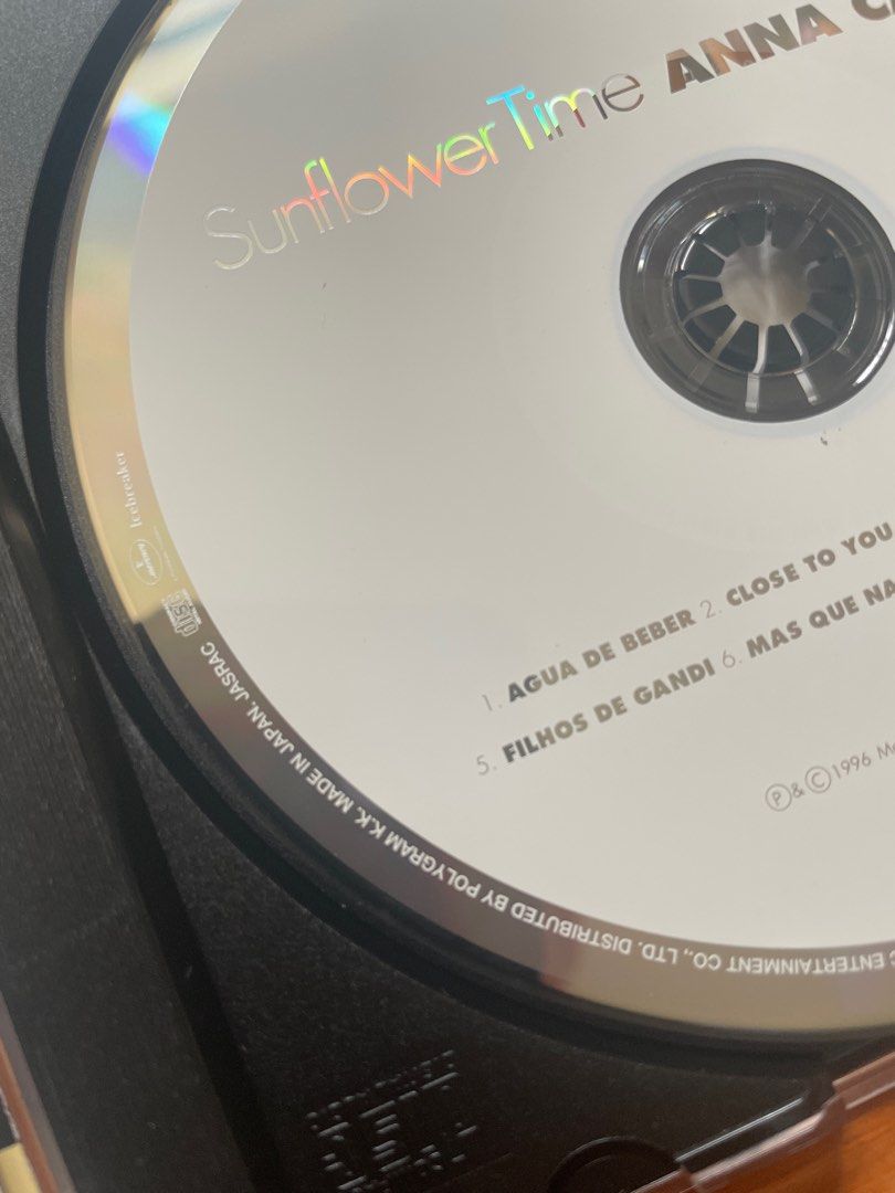 Audiophile Anna Caram Sunflower Time CD, Hobbies & Toys, Music & Media ...