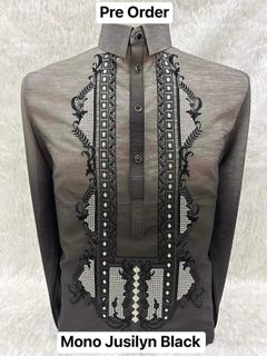 Barong wedding graduation formal, Men's Fashion, Tops & Sets, Formal ...