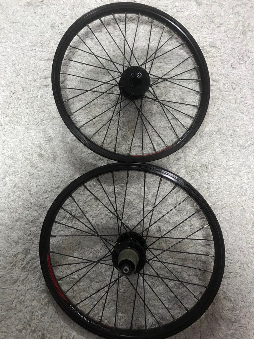 Birdy GT wheelset, 運動產品, 單車及配件, 單車 - Carousell