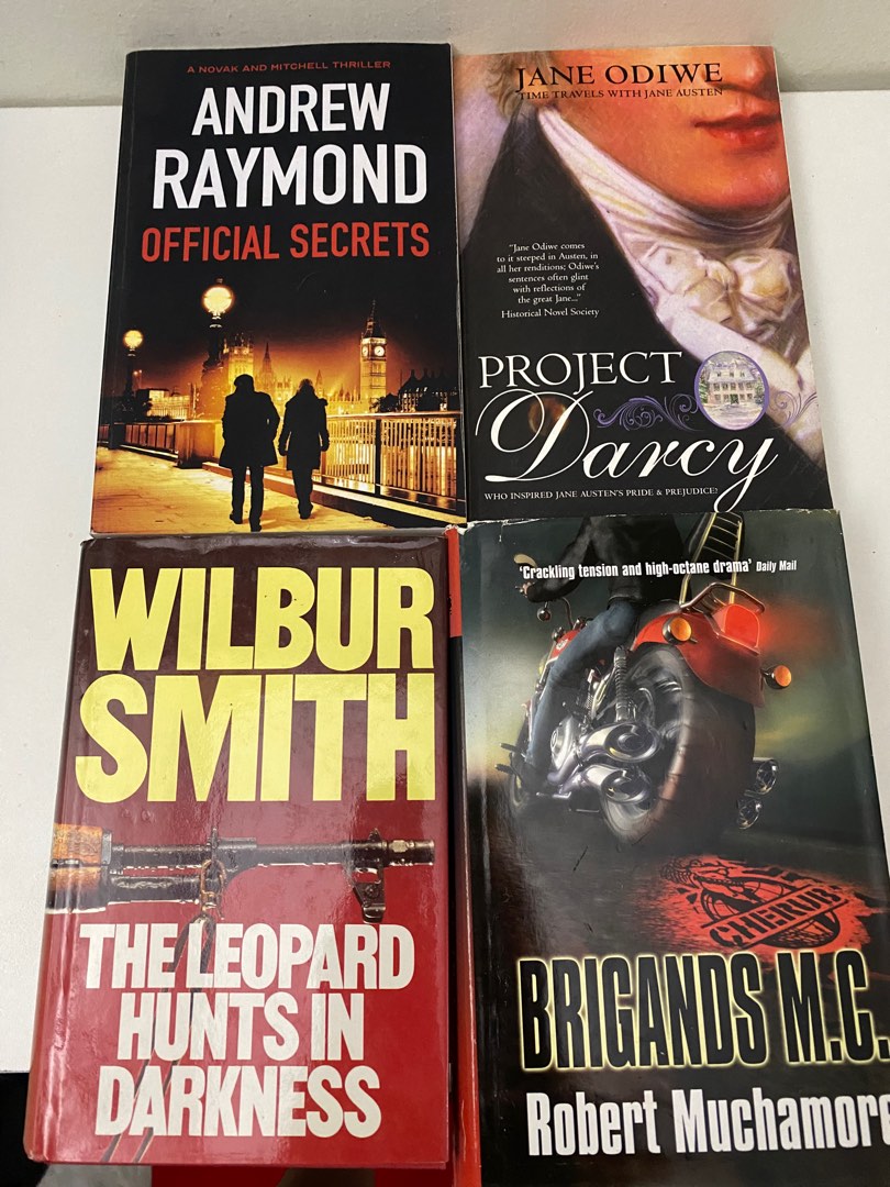 BOOK SET - Project Darcy, Official Secrets, The Leopard Hunts in ...