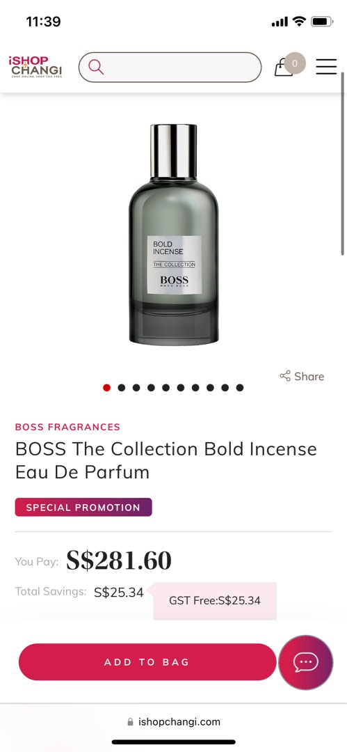 BOSS The Collection Bold Incense Eau De Parfum 100ml, Beauty & Personal ...