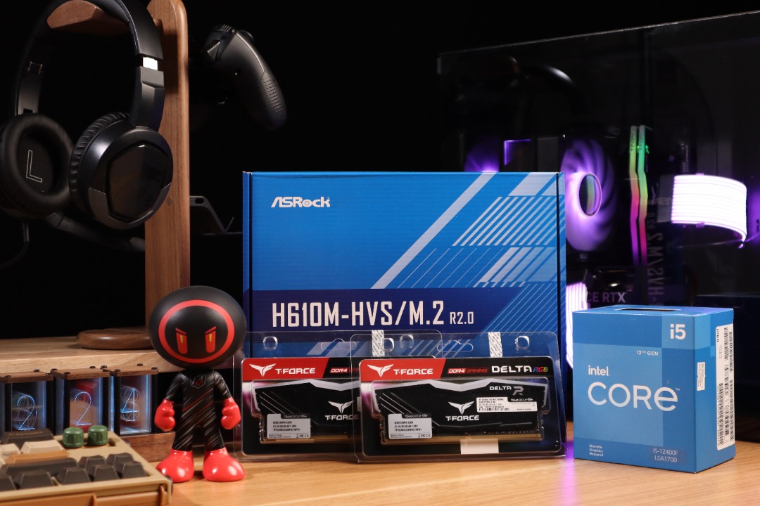 (PCU LEGACY Intel Combo Set) Intel Core i5-12400F / ASRock H610M-HVS ...