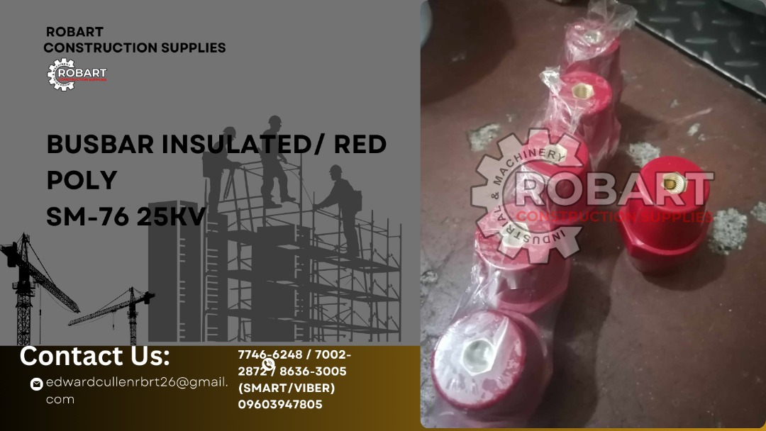 Busbar insulated/ Red Poly SM-76 25KV, Commercial & Industrial ...