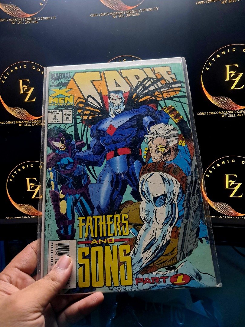 Cable 1993 1st Series #6 RARE, Hobbies & Toys, Books & Magazines ...