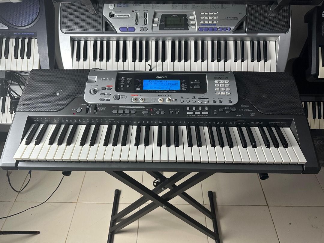 Casio LK-301BB Piano Keyboard Organ for Band Church or Beginners ...