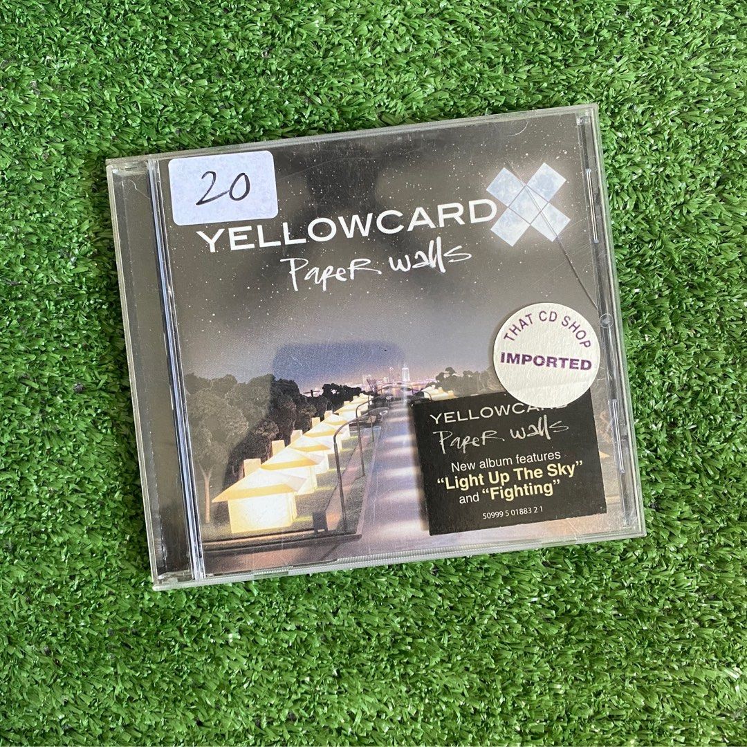 CD YELLOWCARD paper walls, Hobbies & Toys, Music & Media, CDs & DVDs on Carousell