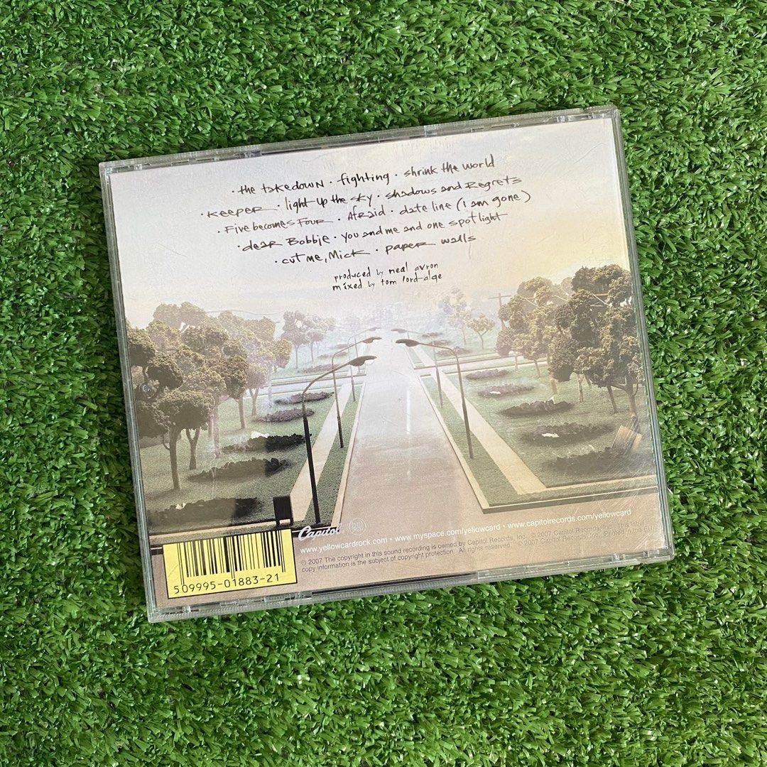 CD YELLOWCARD paper walls, Hobbies & Toys, Music & Media, CDs & DVDs on ...