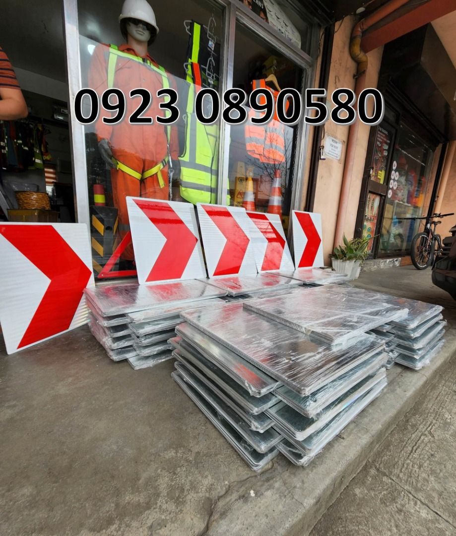 Chevron signage, Commercial & Industrial, Industrial Equipment on Carousell