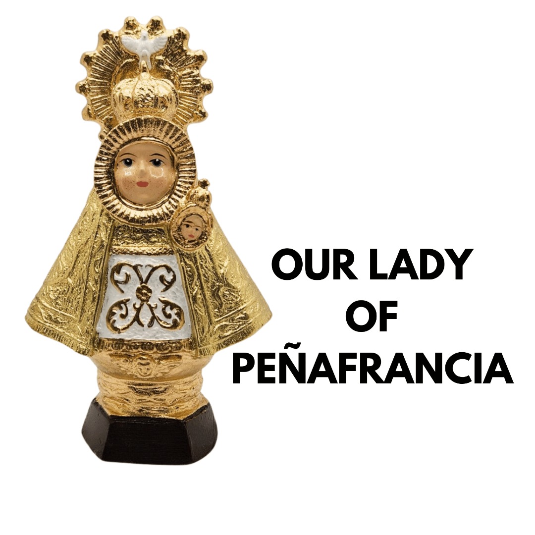 Chibi Religious Mini Statues Our Lady of Penafrancia 3.5 to 4 inches ...