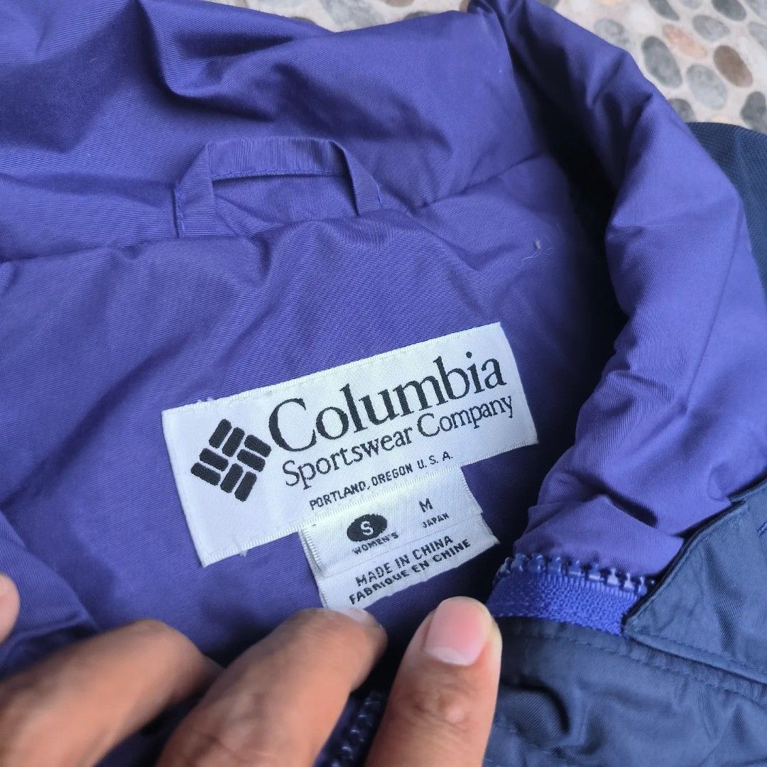 COLUMBIA DOUBLE WHAMMY OUTDOOR JACKET ORIGINAL SECOND JAKET GUNUNG TNF ...