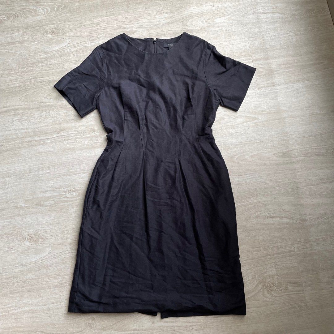 COS dress 100% original ori bagus terusan black cakep bgt hitam ...