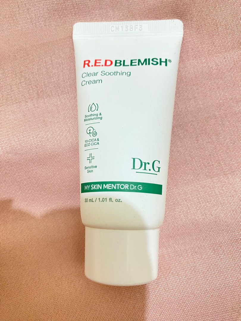 Dr. G red blemish soothing cream, Beauty & Personal Care, Face, Face ...