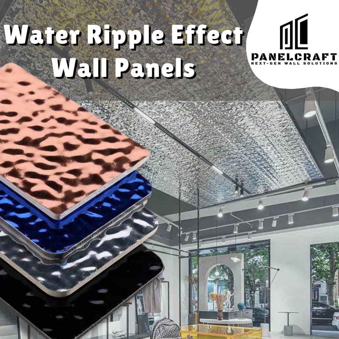 Elegant Water Ripple Wall Panels – Modern Textured Feature Panels for ...