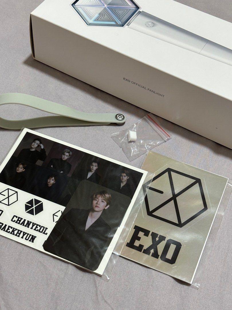 EXO Official Lightstick ver3, Hobbies & Toys, Collectibles ...