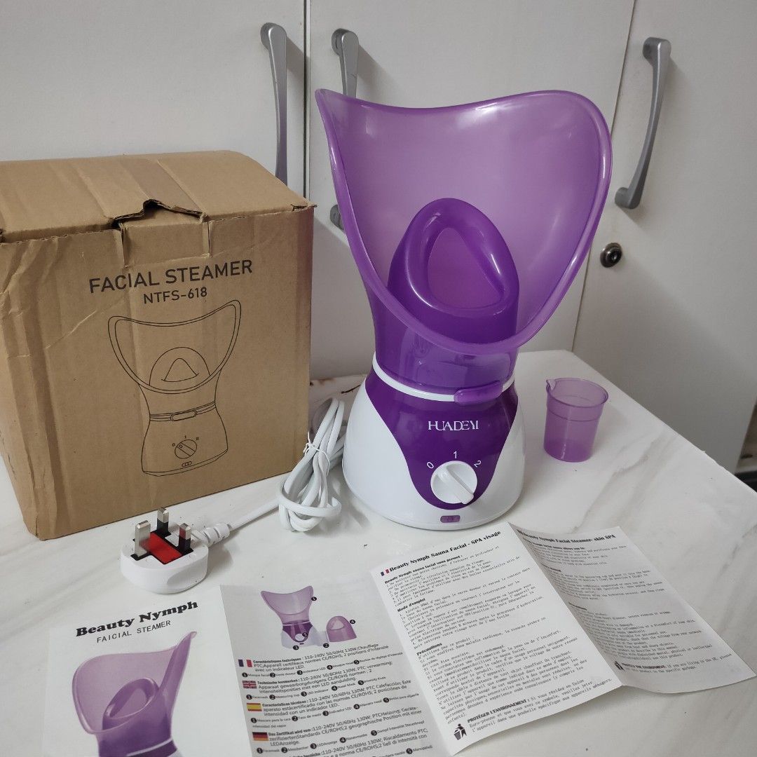 Facial Steamer Malaysia plug, Beauty & Personal Care, Face, Face Care ...