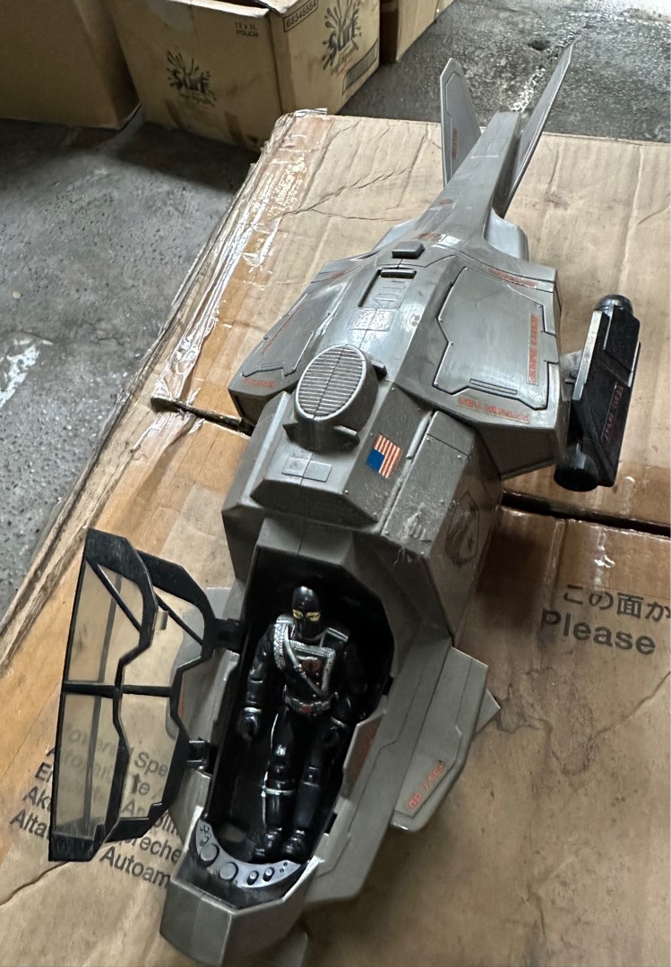 GI Joe Rise of Cobra Bravo Gunship w/ figure, Hobbies & Toys, Toys ...