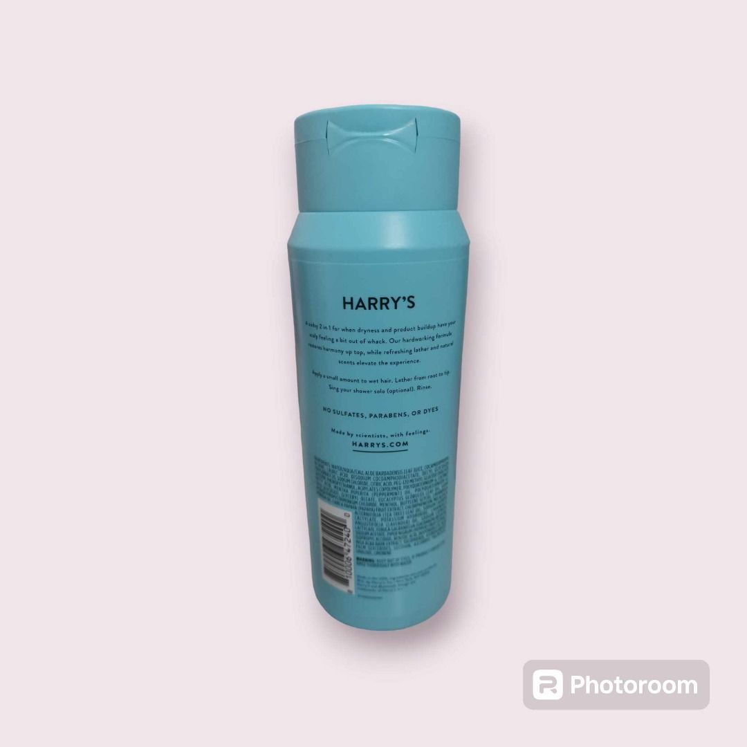 SOLD Harry's Anti-Dandruff 2-In-1 Shampoo and Conditioner 14 Oz, Beauty ...