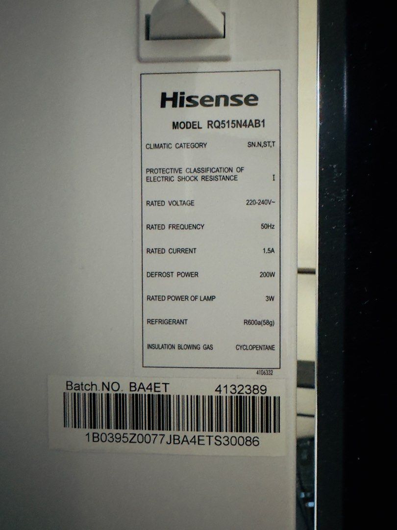 HISENSE 2 DOOR, TV & Home Appliances, Kitchen Appliances, Refrigerators ...