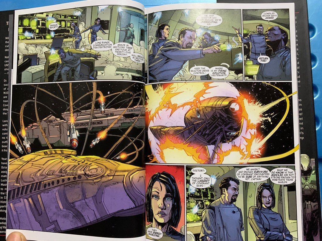 Holo fall of reach COVENANT comic, Hobbies & Toys, Books & Magazines ...