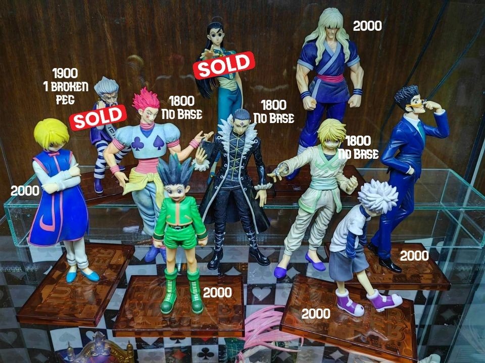 Hunter X Hunter DXF Figures Set, Hobbies & Toys, Toys & Games on Carousell